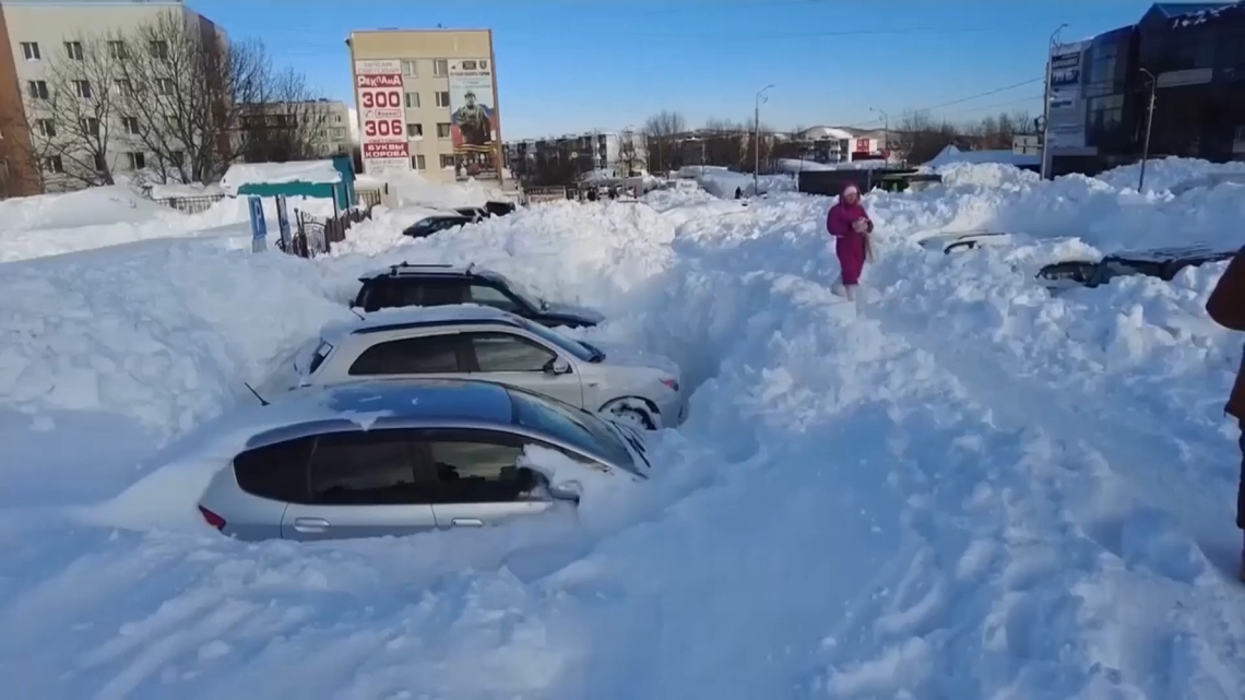 Eastern Russia recovering after massive snow storm | weareiowa.com