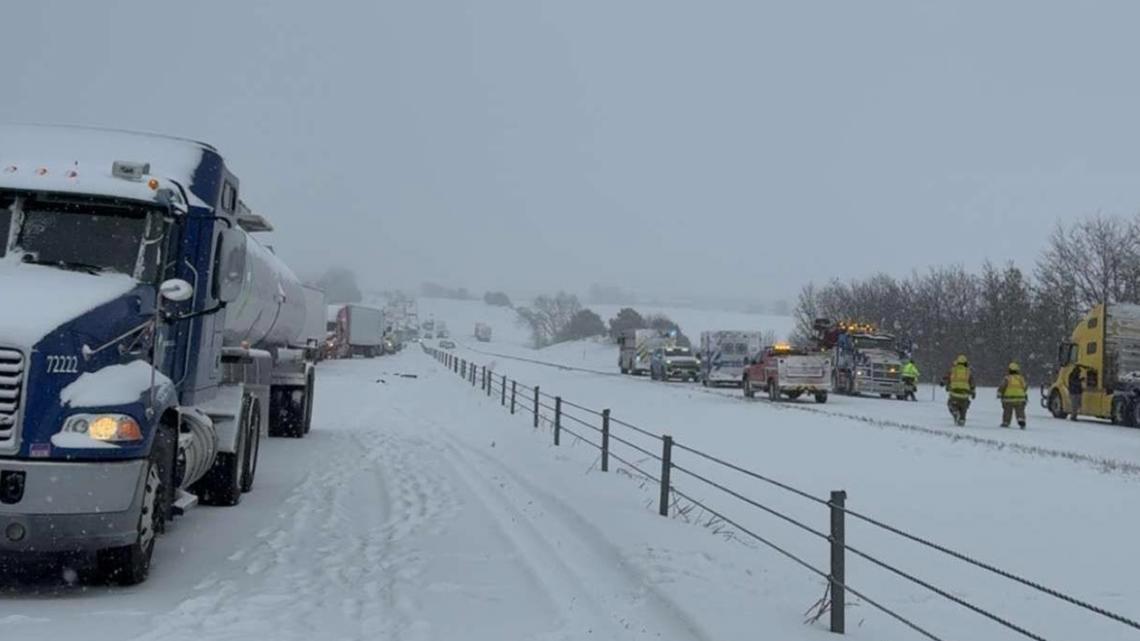 Saturday multi-vehicle crash near West Branch was classified by ...