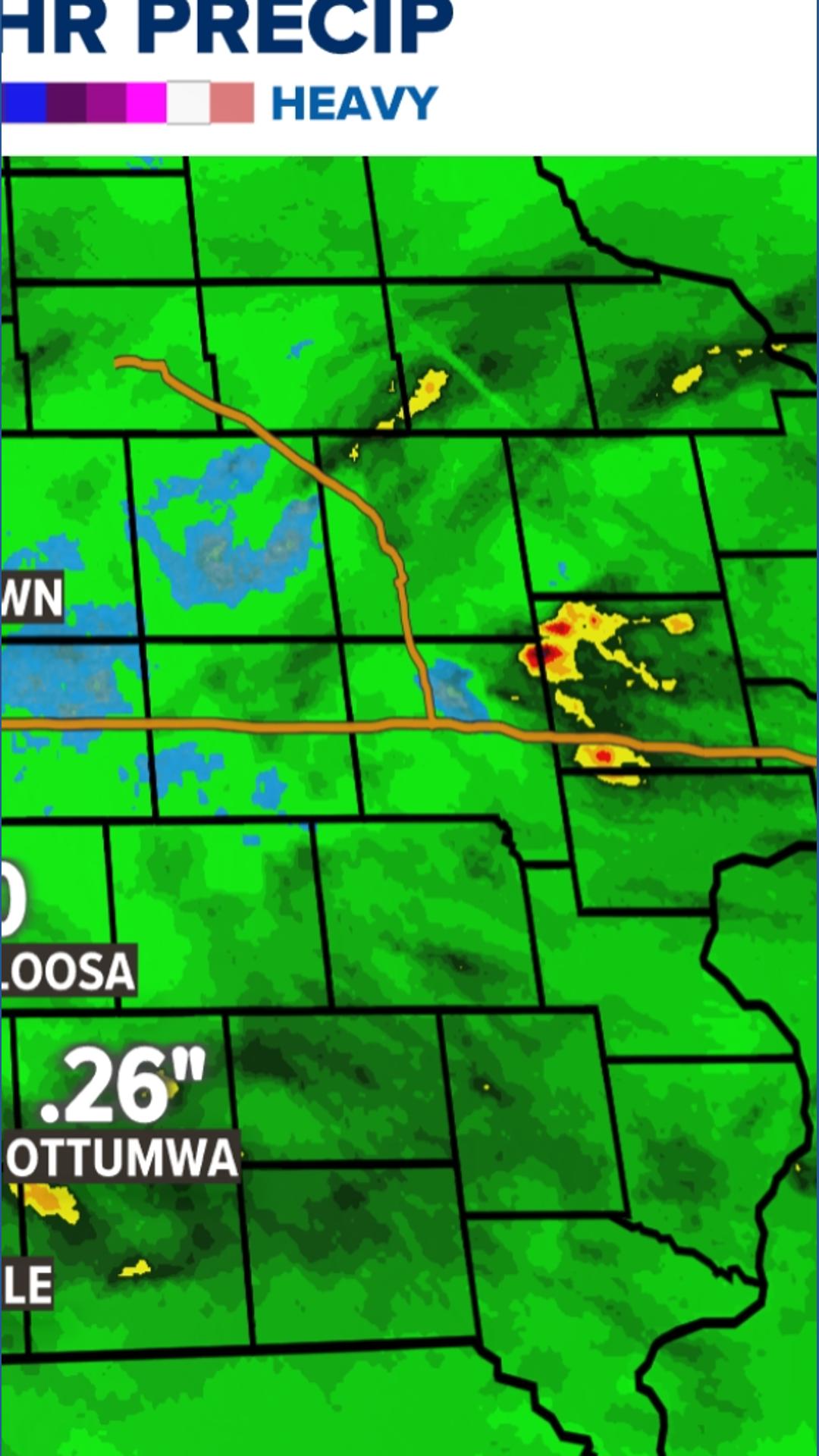 Central Iowa rainfall totals for the last 24 hours | weareiowa.com