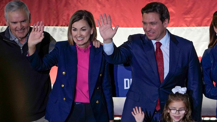 2024 election: Why did Kim Reynolds endorse Ron DeSantis? | weareiowa.com