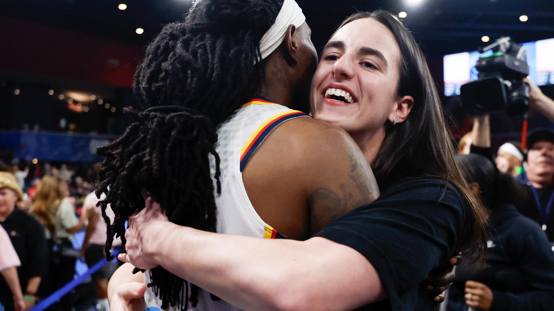 WNBA playoffs: No. 6 Fever upset No. 3 Dream, 87-85, to reach WNBA ...