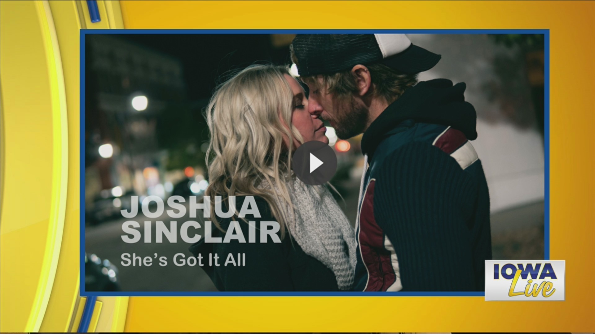 Musician Josh Sinclair on Iowa Live | weareiowa.com