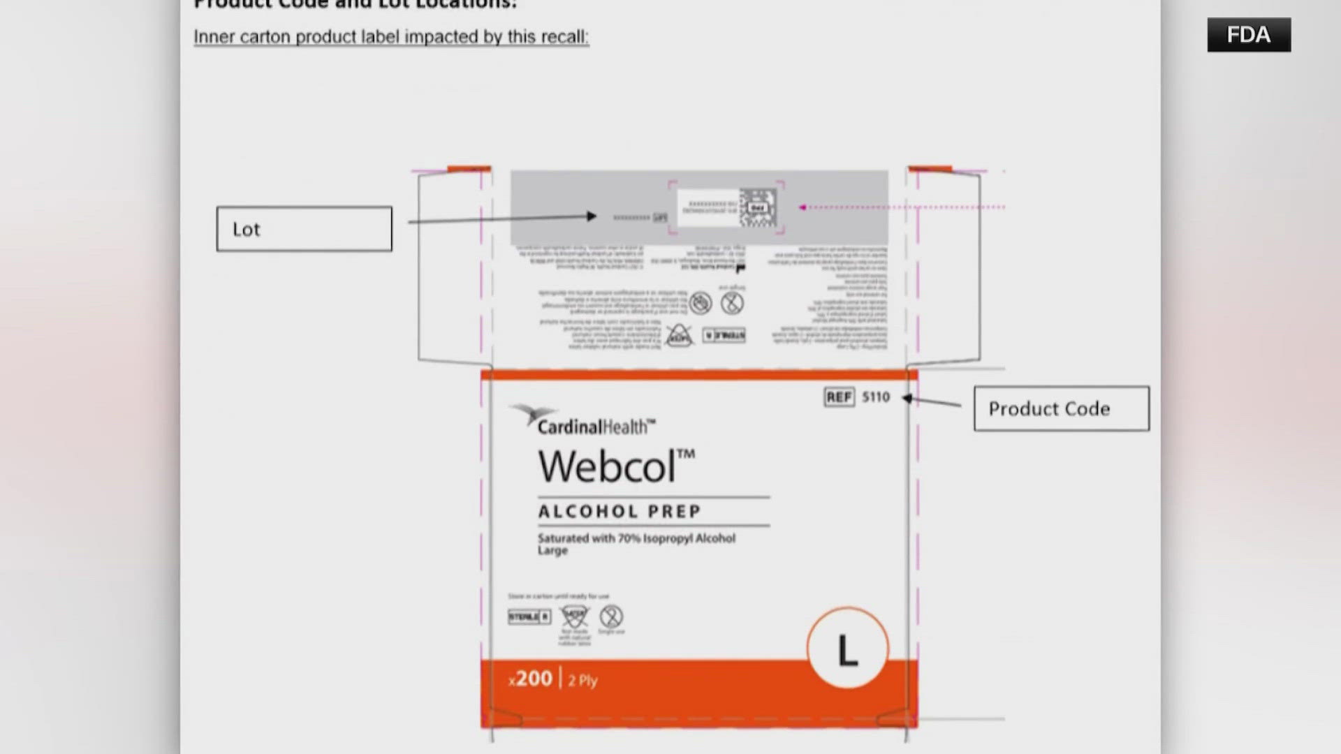 Webcol alcohol prep pads recalled for microbial contamination ...