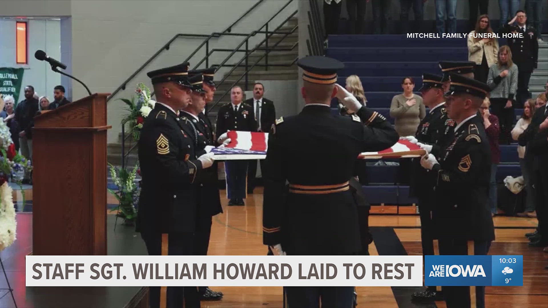 Staff Sgt. William 'Nate' Howard laid to rest | weareiowa.com