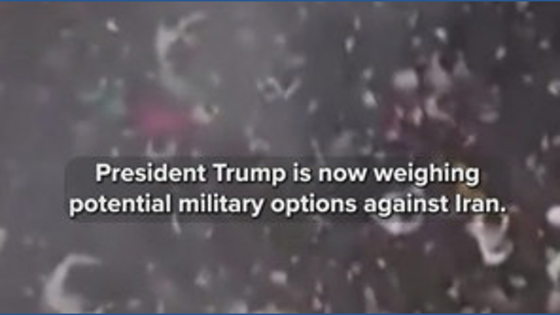 President Trump considers military action in Iran as death toll from ...