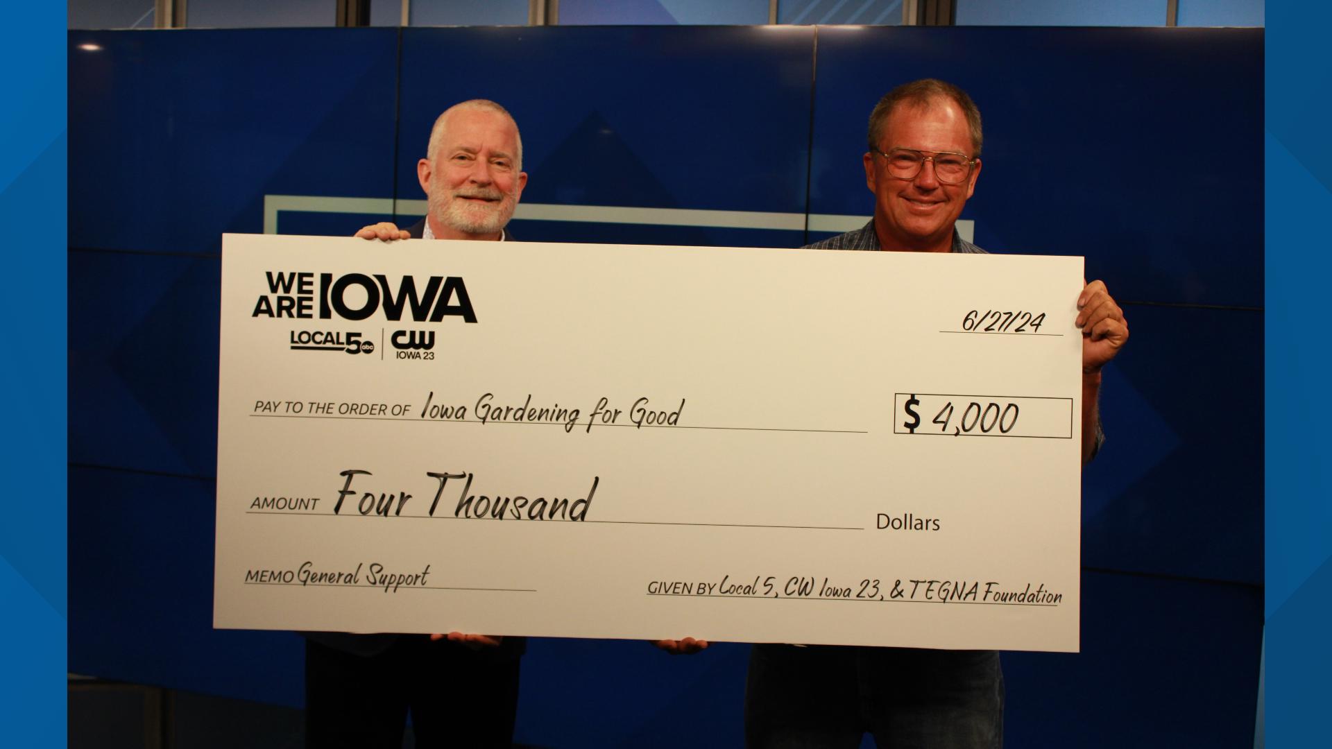 DMARC and Iowa Gardening for Good win TEGNA Foundation Grant ...