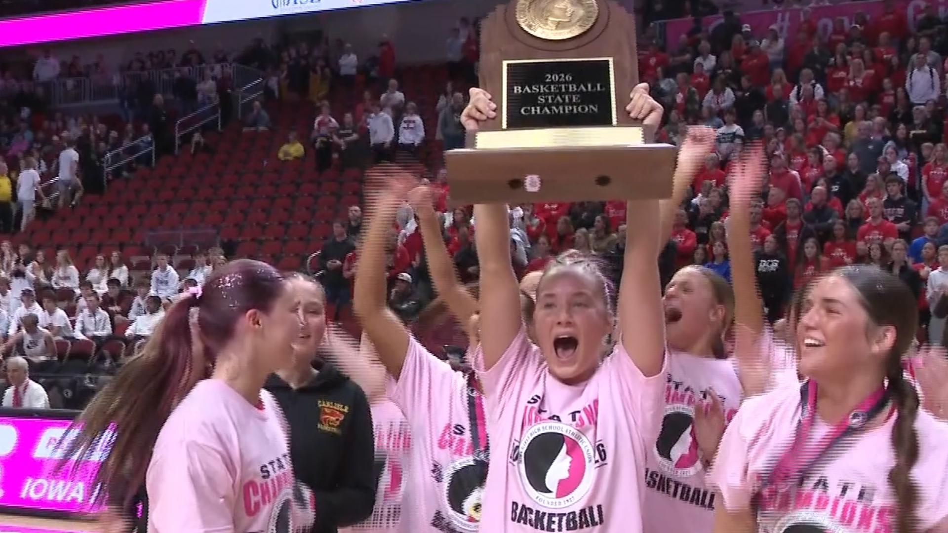 Carlisle girls win program's first-ever Class 4A state basketball ...