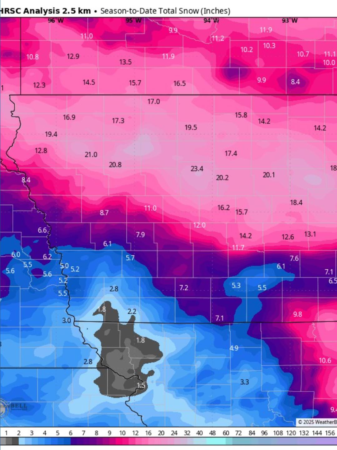 Analyzing just how extreme this Iowa winter has been so far | weareiowa.com