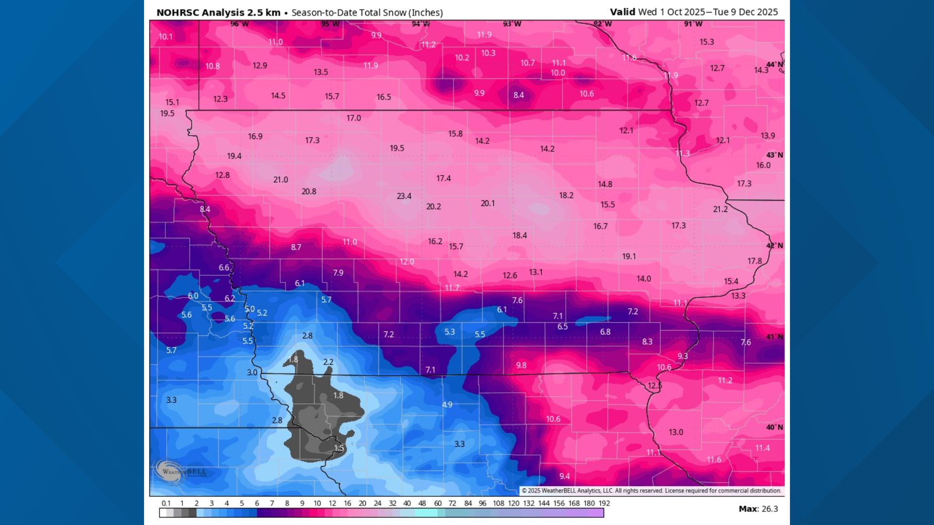 Analyzing just how extreme this Iowa winter has been so far | weareiowa.com