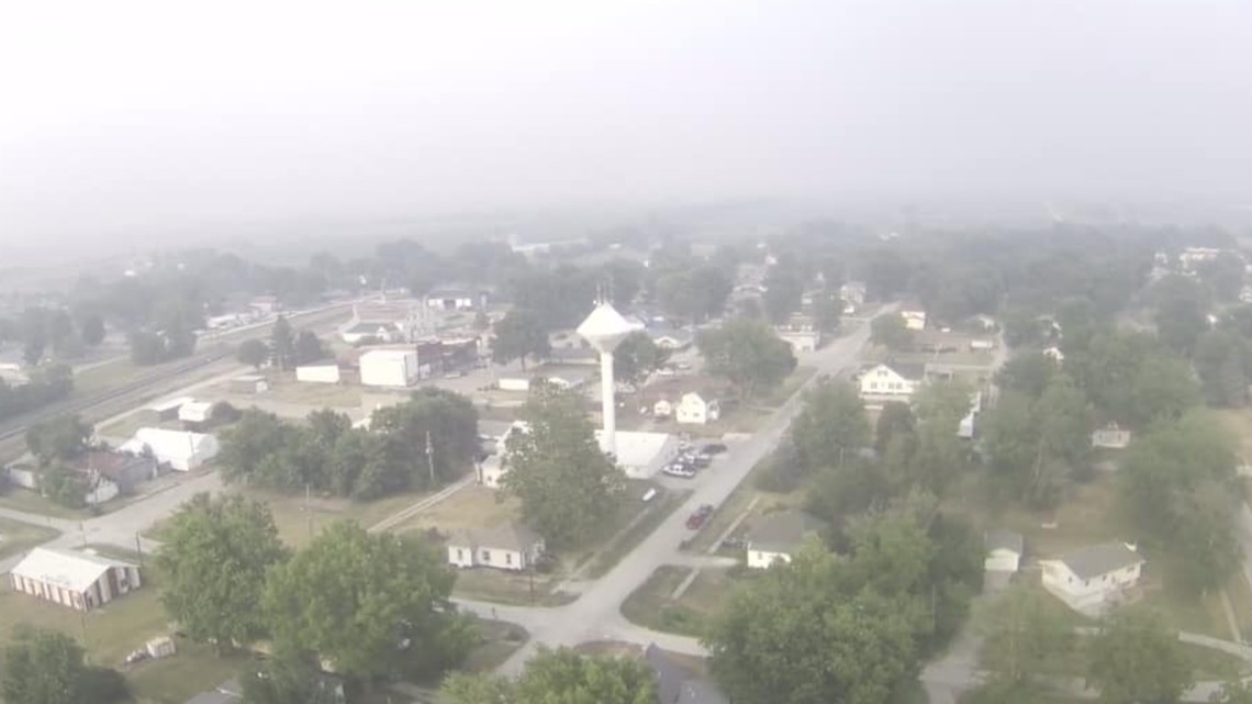 Wildfire smoke in Iowa could cause air quality issues Saturday ...