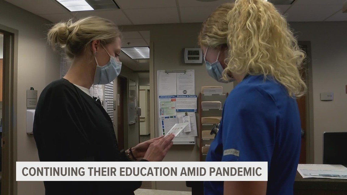 Pandemic spurs nursing students into in-depth experience at Iowa ...