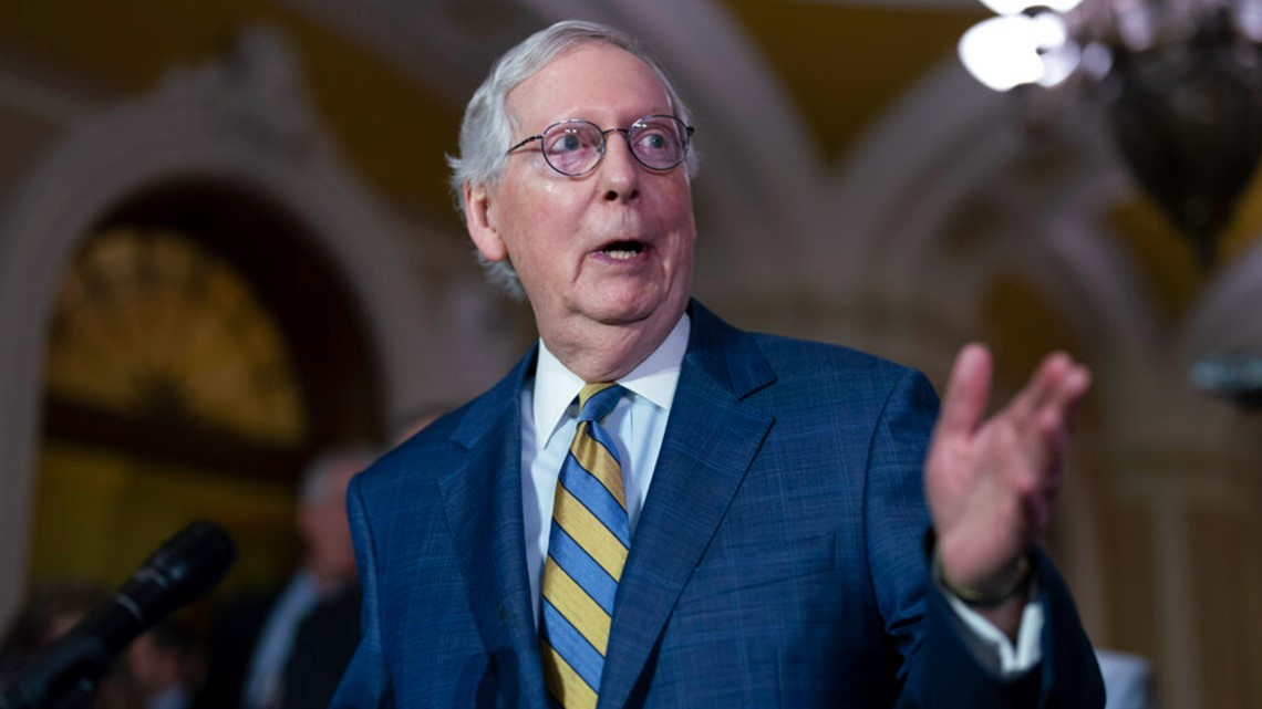 GOP leader Mitch McConnell hospitalized after fall | wnep.com