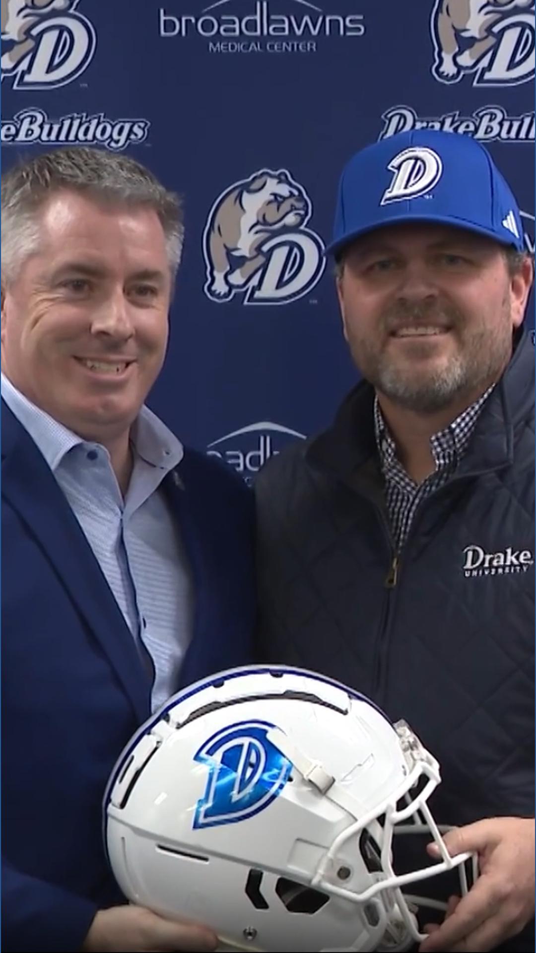 New era of Drake football: Newly-named head coach Matt Walker arrives ...