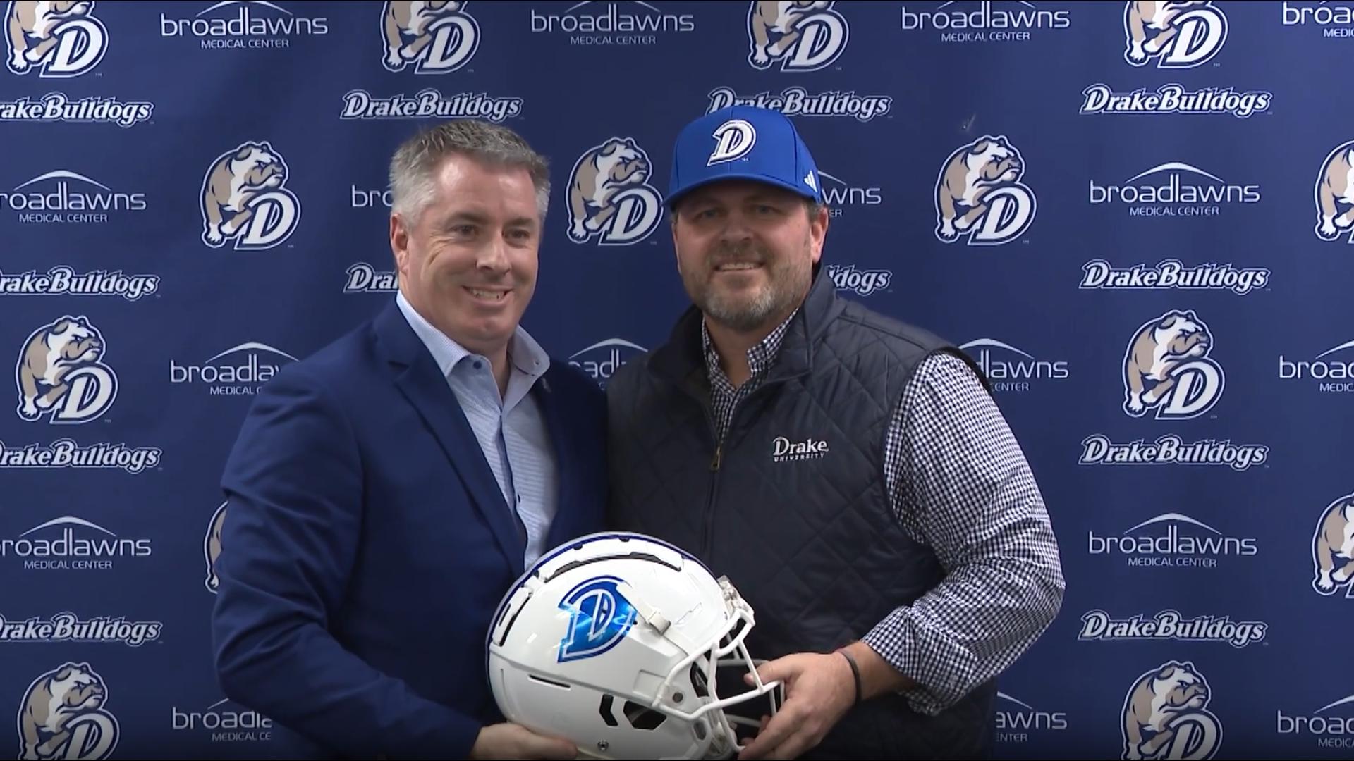 New era of Drake football: Newly-named head coach Matt Walker arrives ...