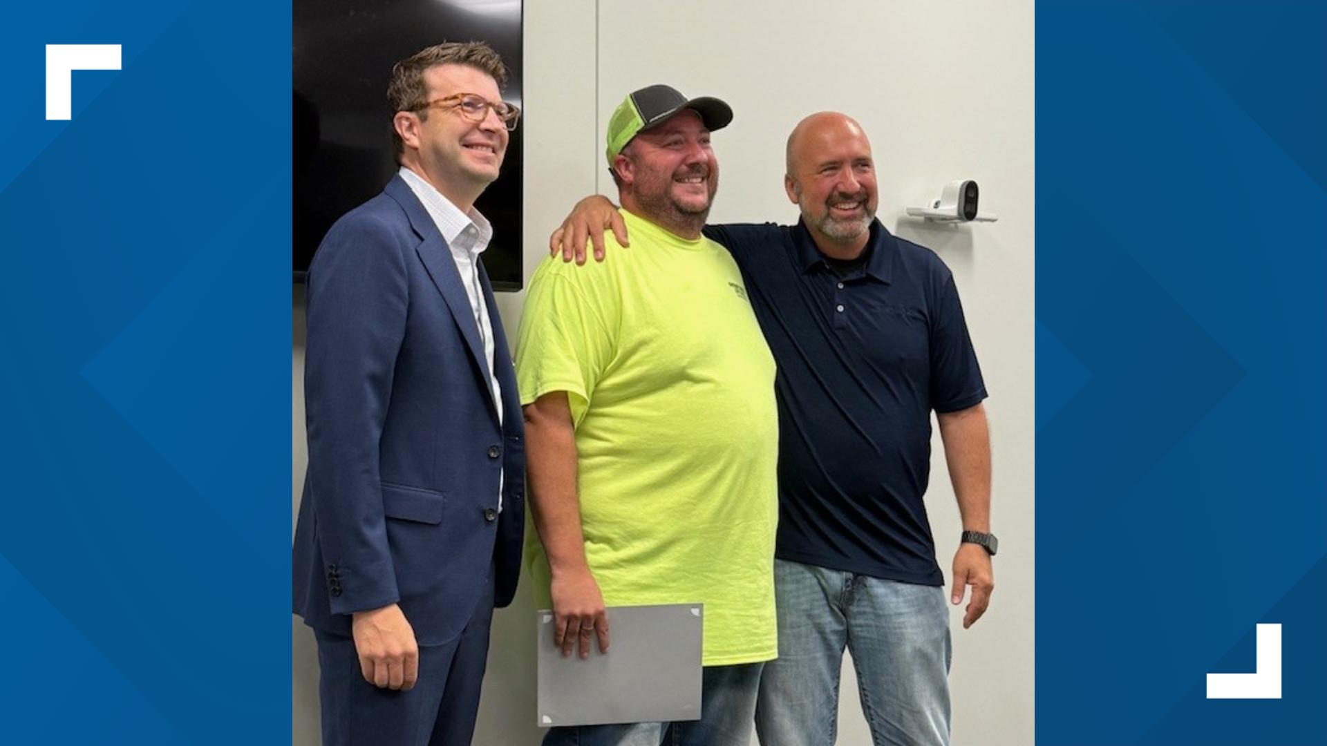 Iowa man honored with Red Cross award for saving coworker's life ...