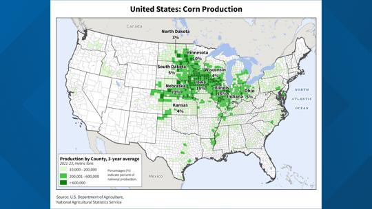 What is corn sweat? How Iowa's most notable crop can affect weather ...
