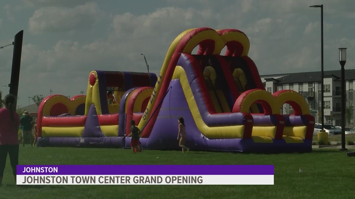 New Johnston Town Center opens with a day of celebration | weareiowa.com