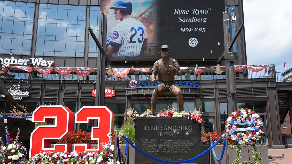 Cubs introduce patch on their uniform to honor Ryne Sandberg ...