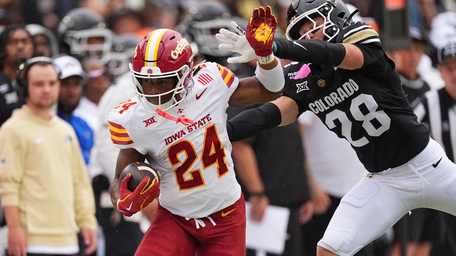 Iowa State running back Abu Sama announces decision to enter transfer ...