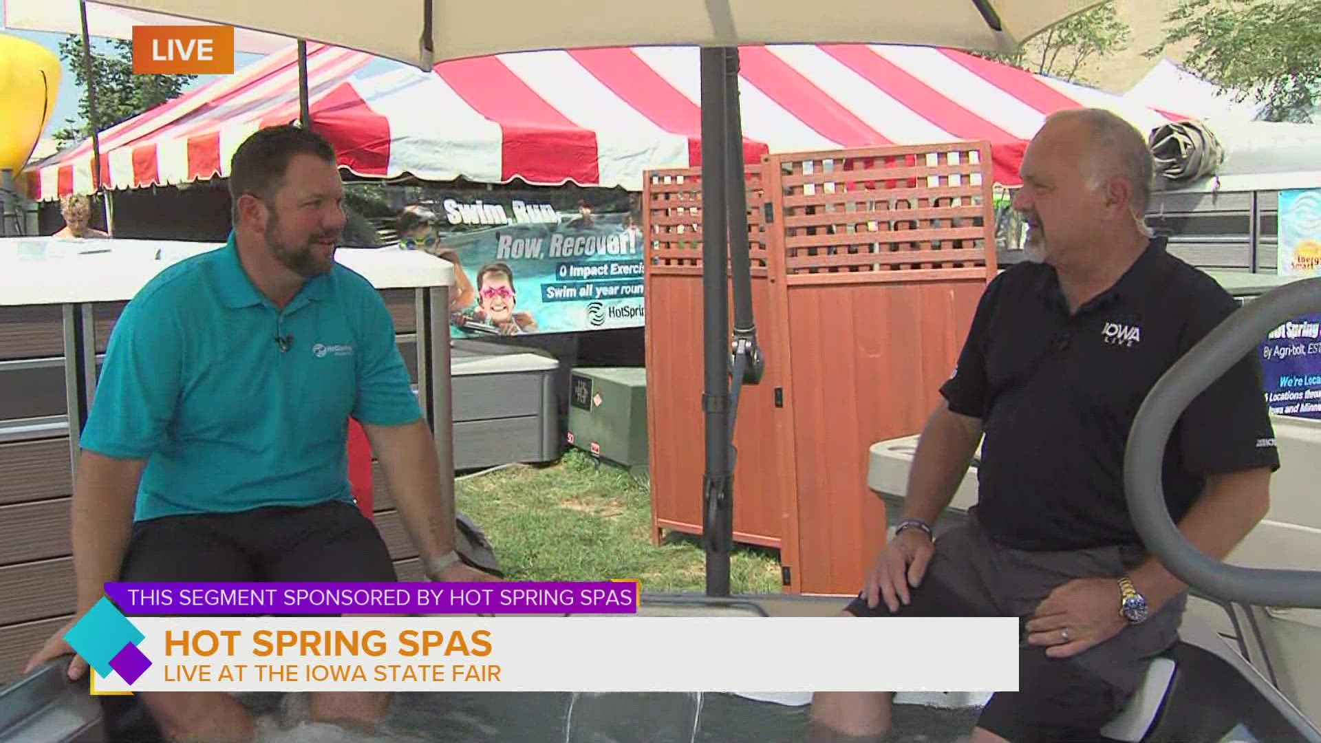 LIVE at Hot Spring Spas on DAY 1 of the 2021 Iowa State Fair! | Paid ...