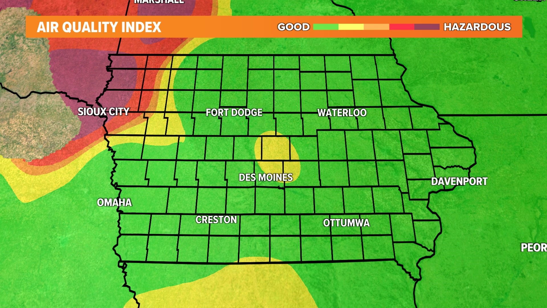Why is the air quality and visibility so bad today in Iowa? | weareiowa.com