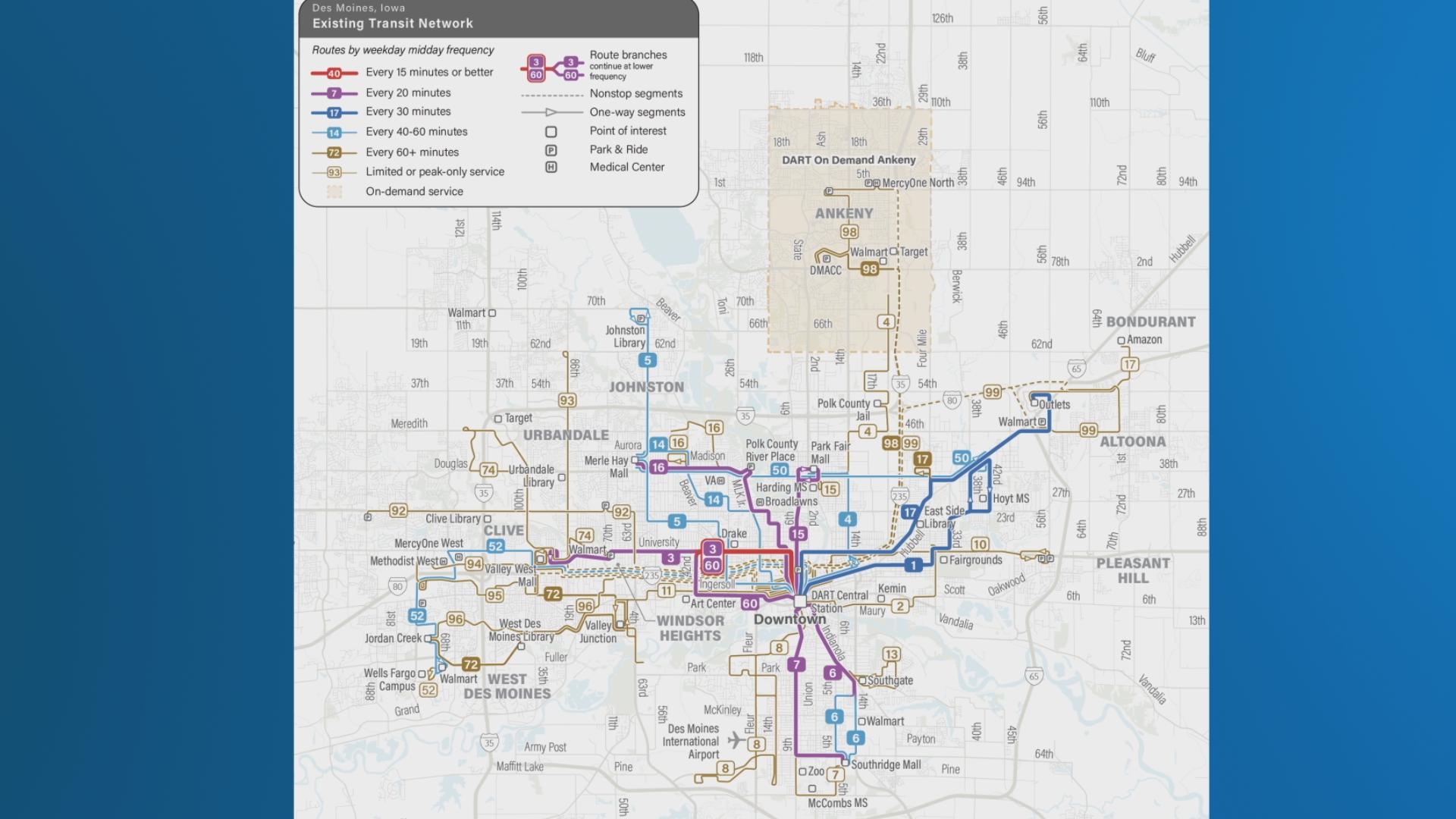 DART releases first draft of 'Reimagine DART' plan | weareiowa.com