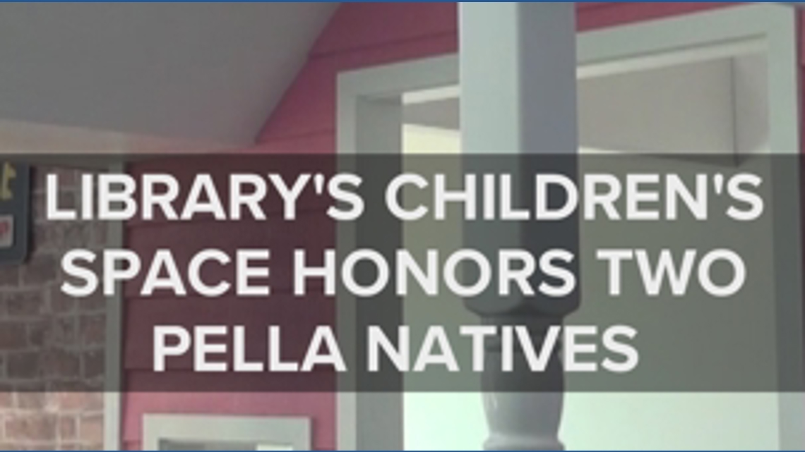 Children's play place in Pella Library memorializes 2 residents who ...