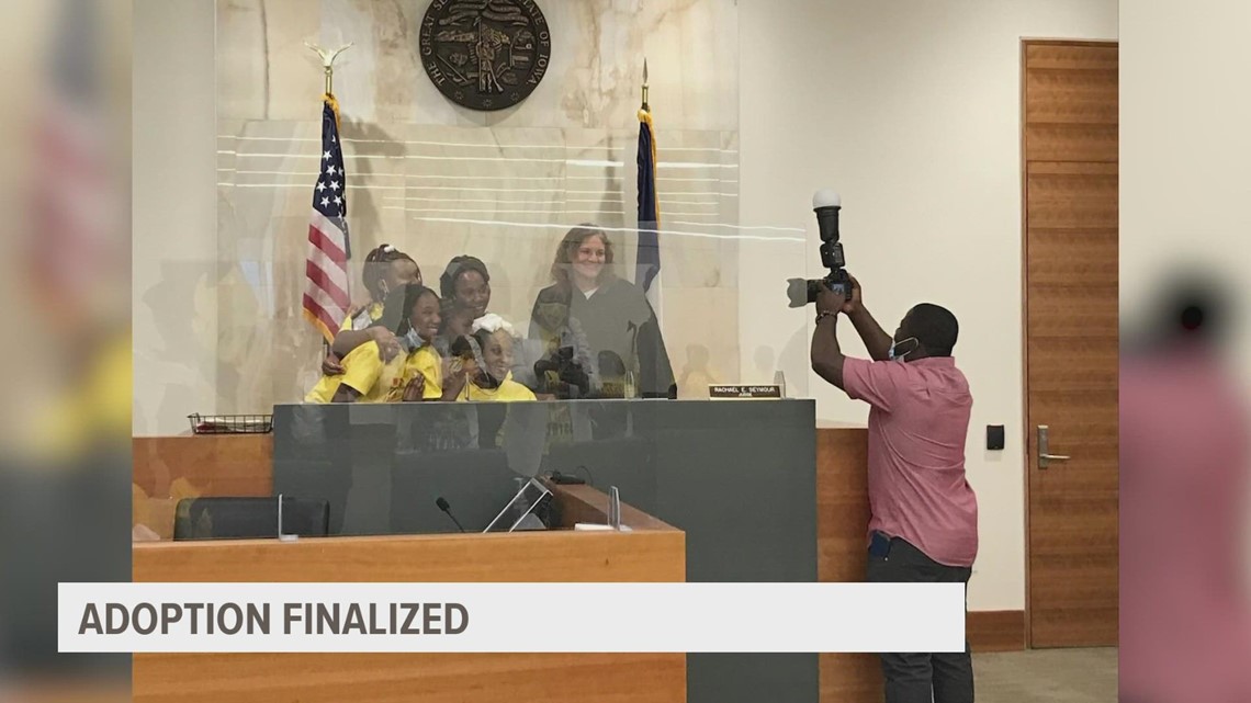 Single mother of four becomes an adoptive parent | weareiowa.com