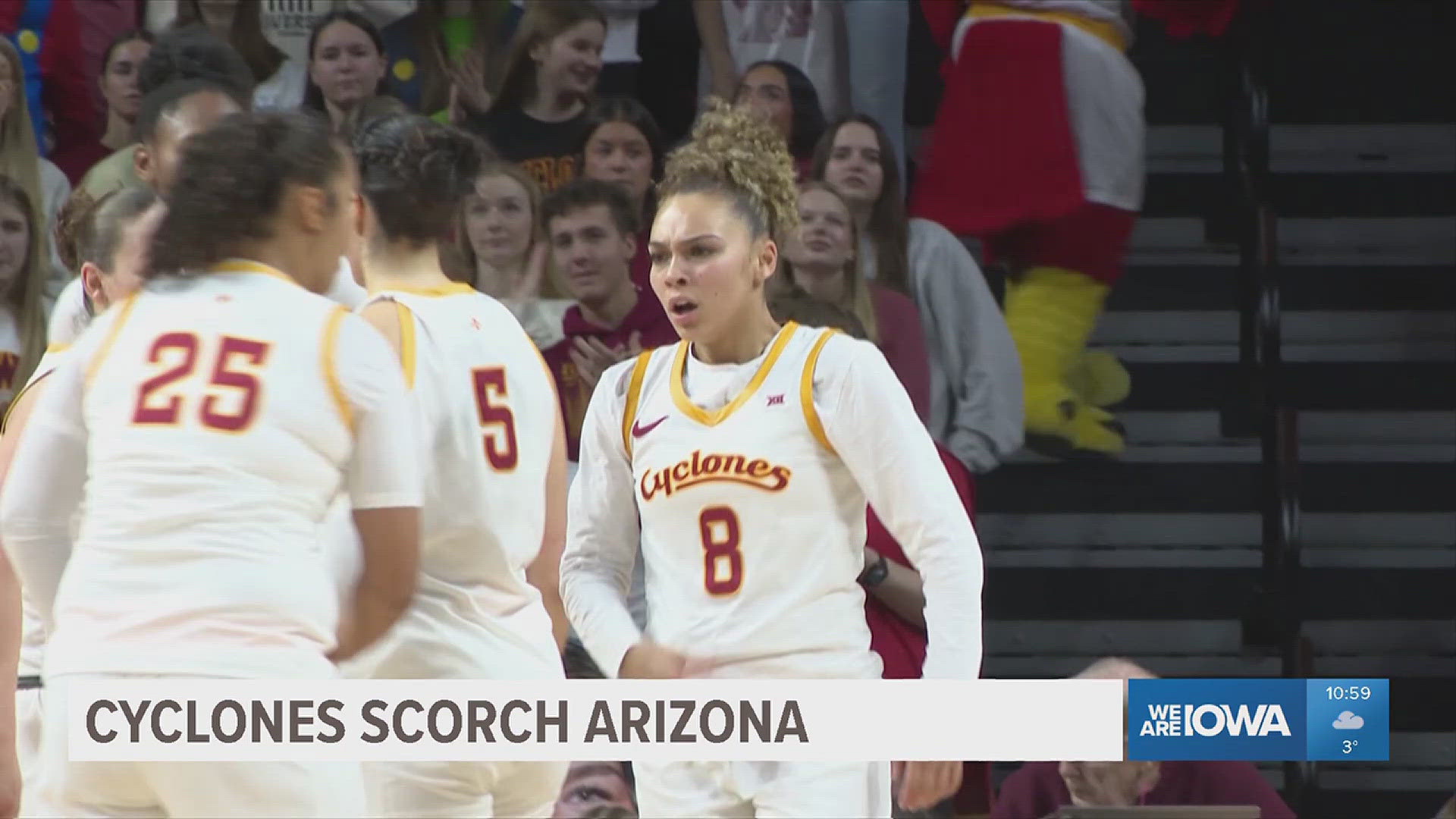 Iowa State women dominate Arizona | weareiowa.com