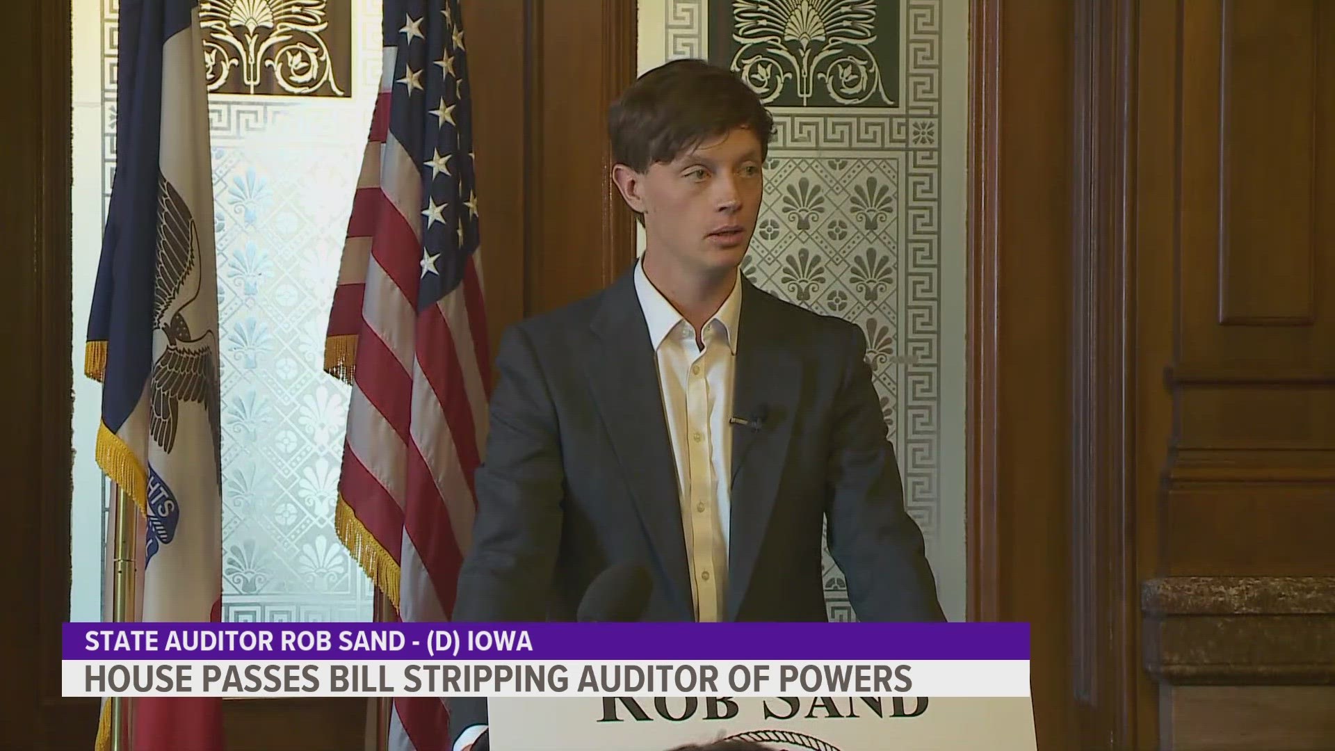 Iowa House passes bill stripping auditor of powers | weareiowa.com