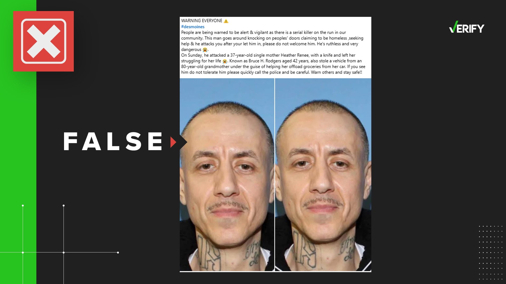 Facebook post about serial killer in Des Moines is fake: Here's how we ...