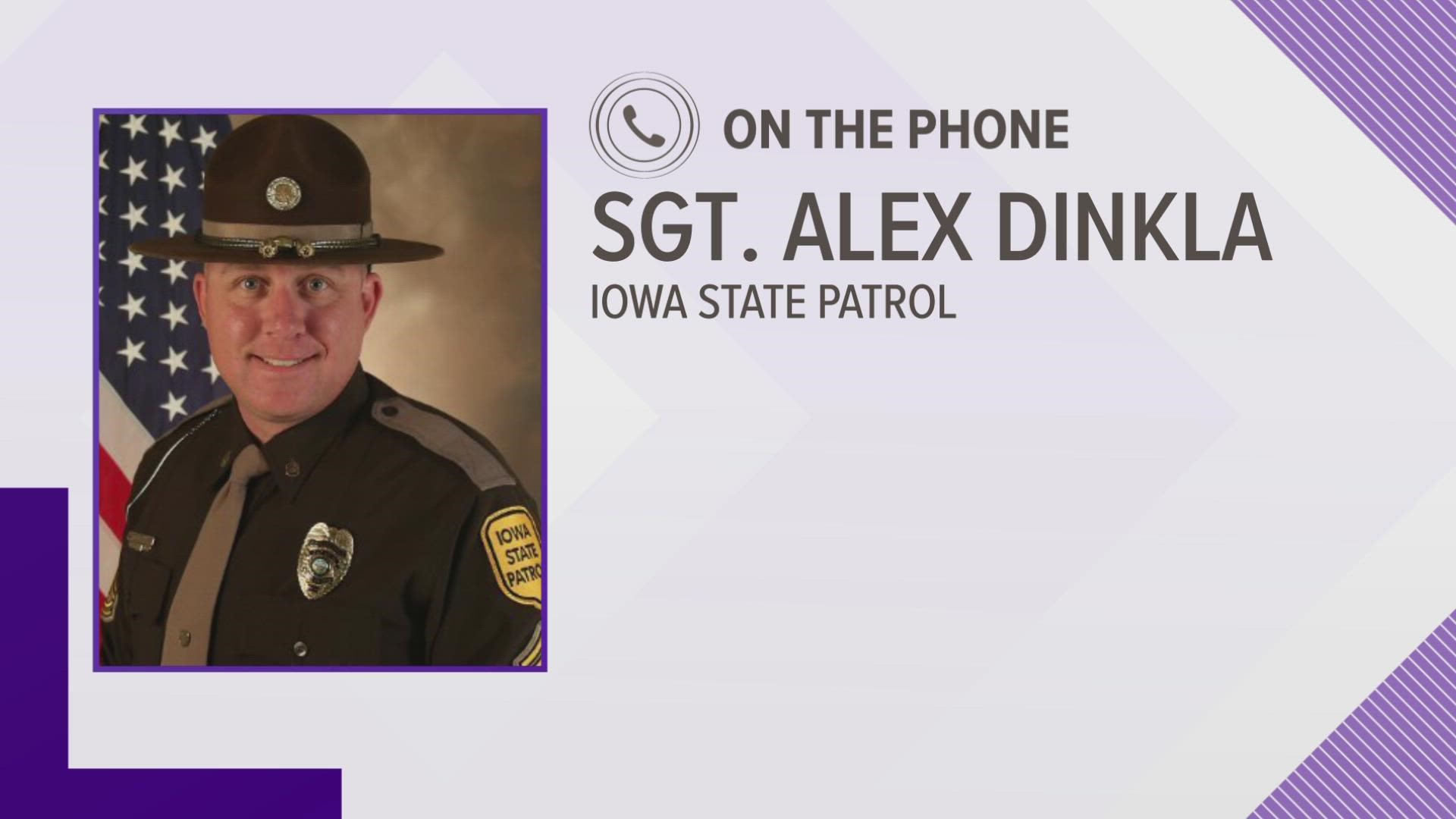 Iowa State Patrol responded to 800 calls Thursday amid 'treacherous ...