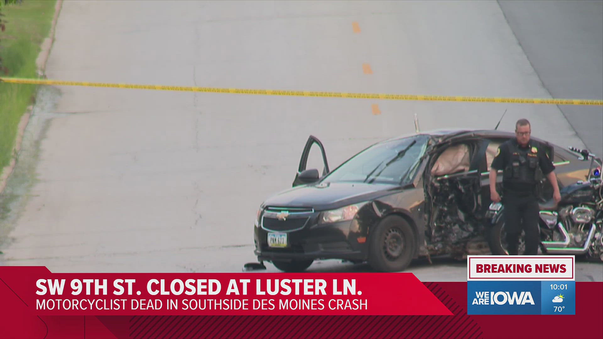 DMPD: Motorcyclist killed in fatal crash, investigation underway ...