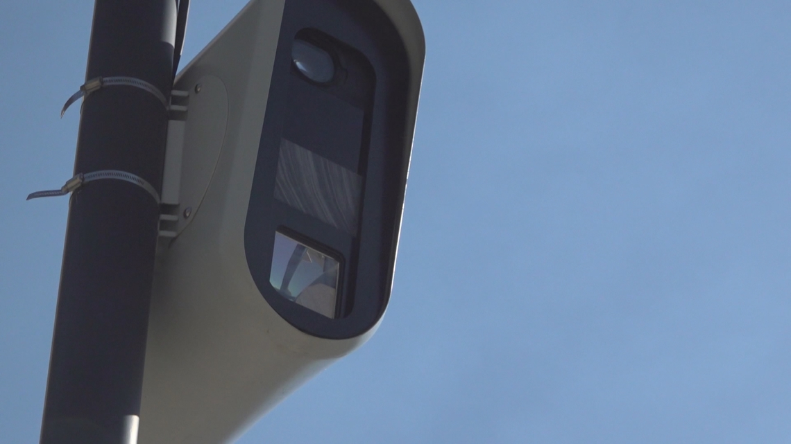 Signage for speed cameras to be installed in Des Moines next week ...