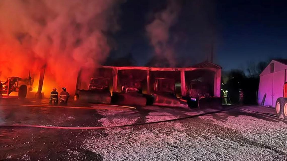 6 departments respond to early morning fire at Decatur County secondary ...