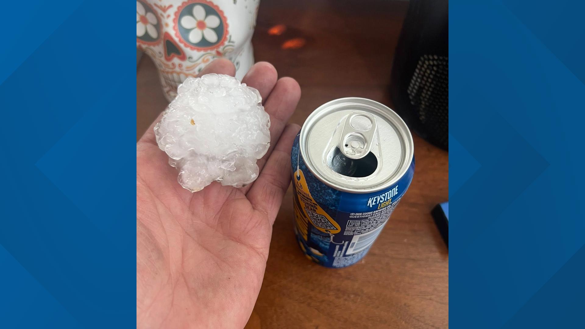 Severe storms bring large hail, brief tornadoes to central Iowa ...