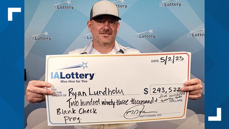 Central Iowa man wins over $293,000 lottery prize | weareiowa.com