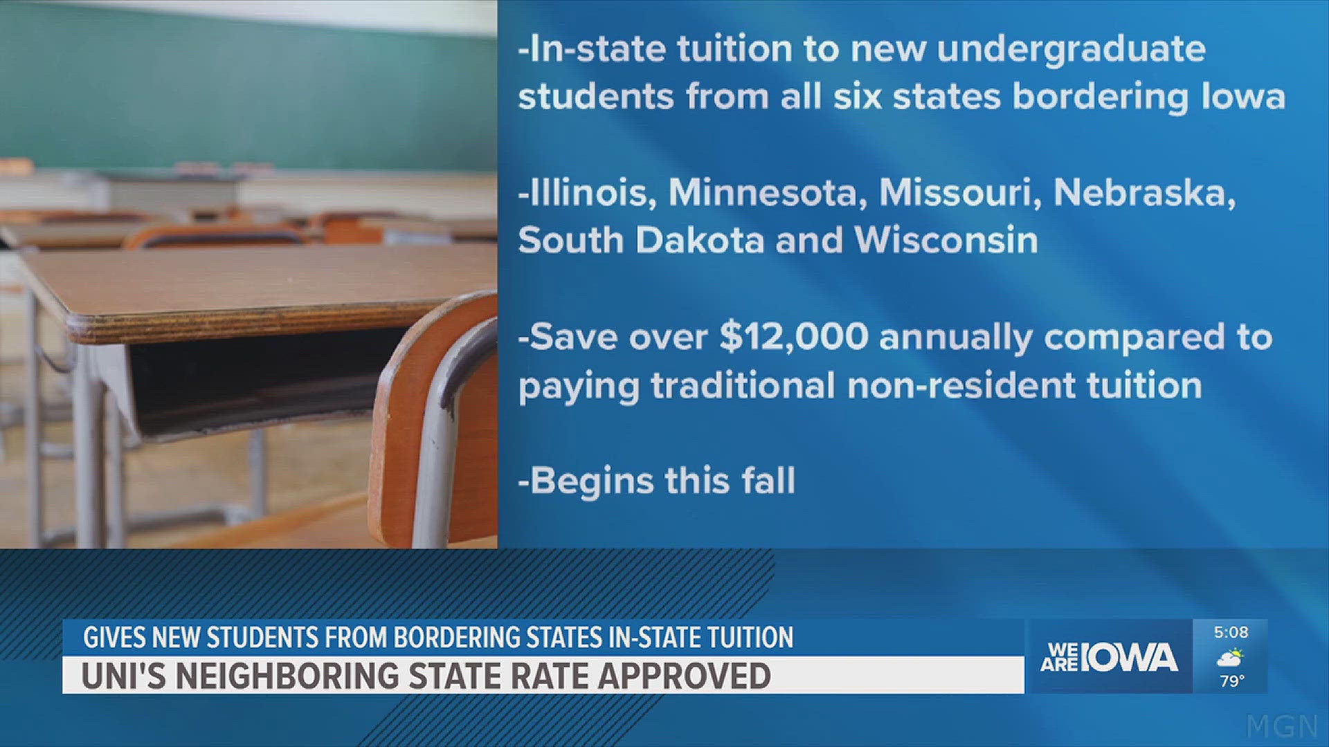 UNI approves in-state tuition for students from neighboring states ...