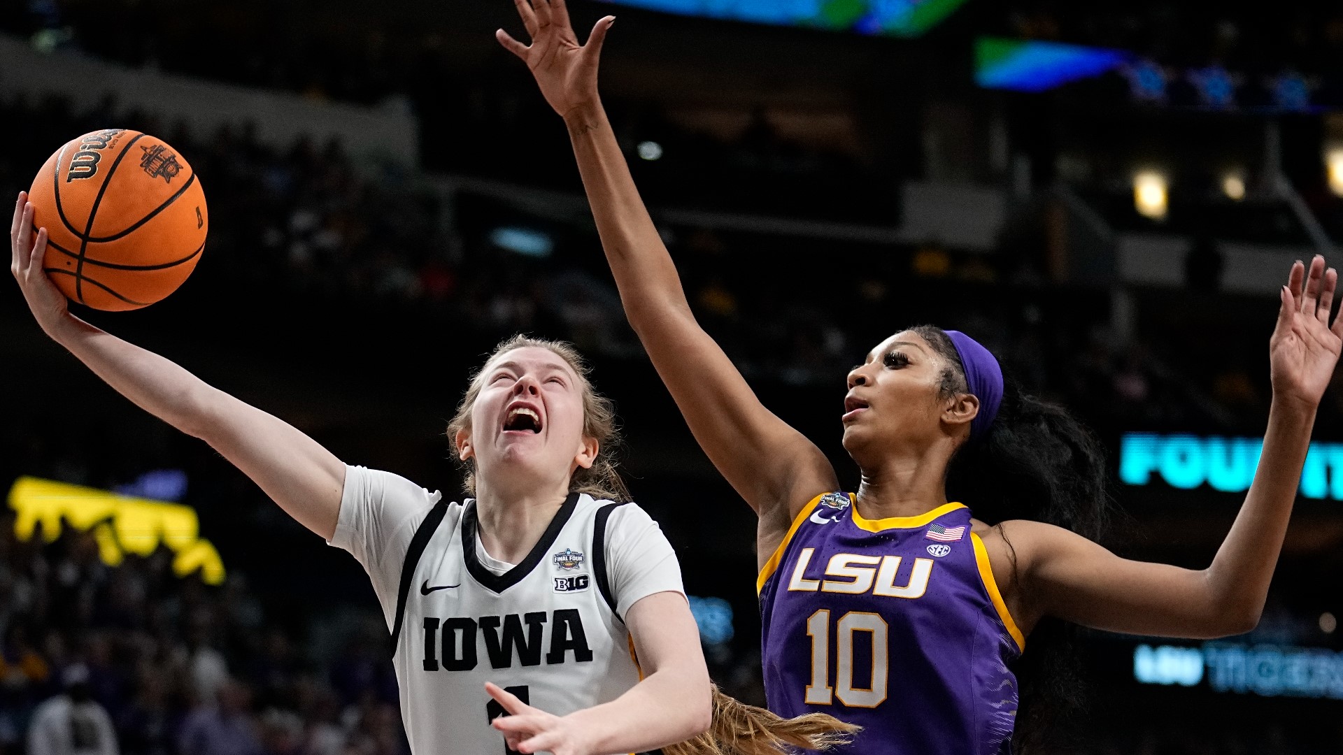Women's March Madness: Iowa vs. LSU final score, highlights | weareiowa.com