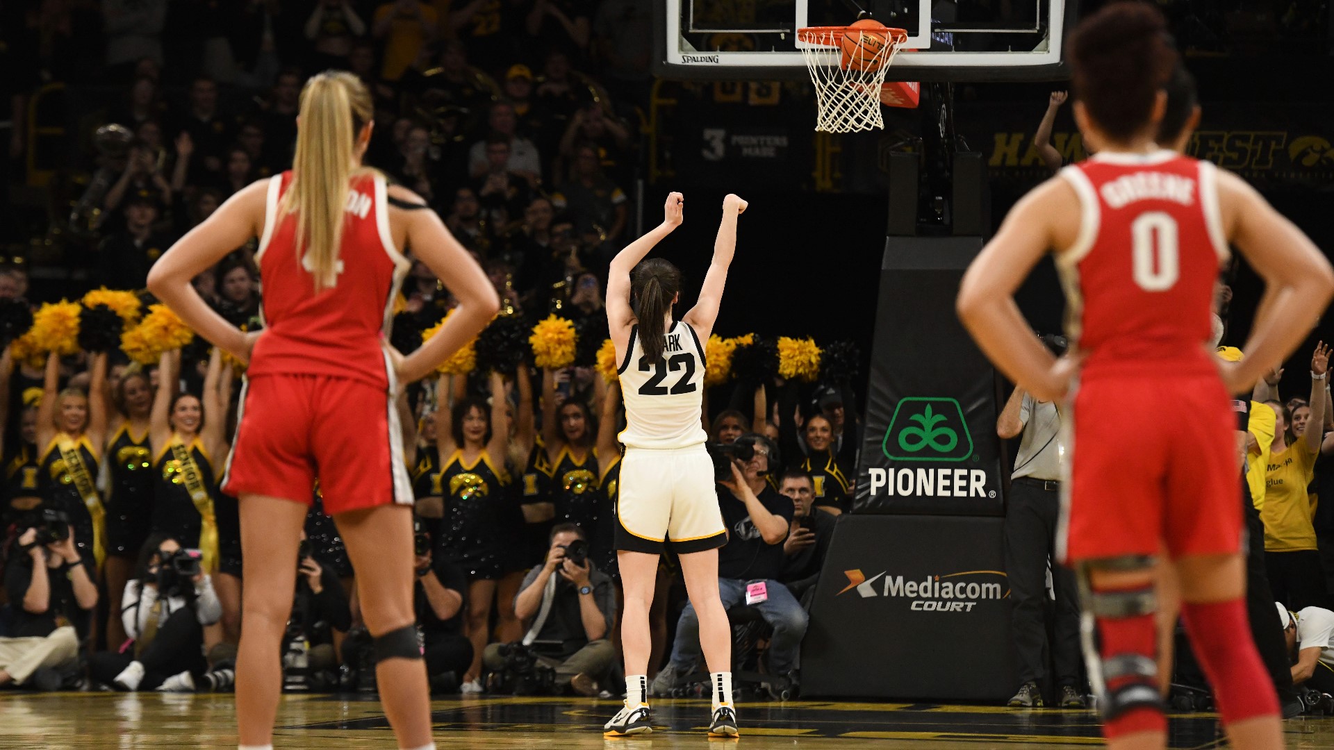 Iowa vs. Ohio State women's basketball: Caitlin Clark passes Pete Maravich | weareiowa.com
