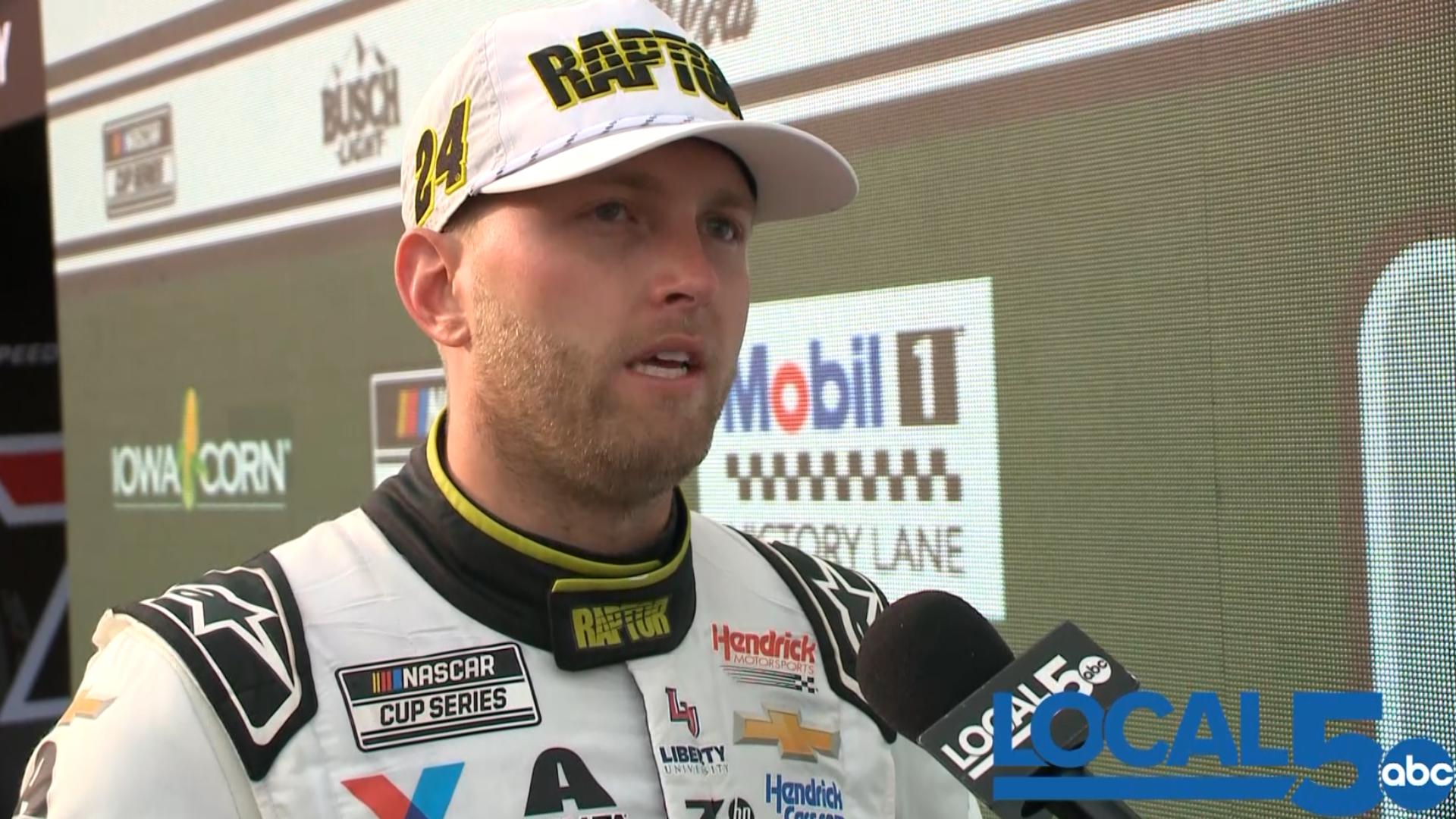 William Byron wins Iowa Corn 350 NASCAR race, fans hail short track ...