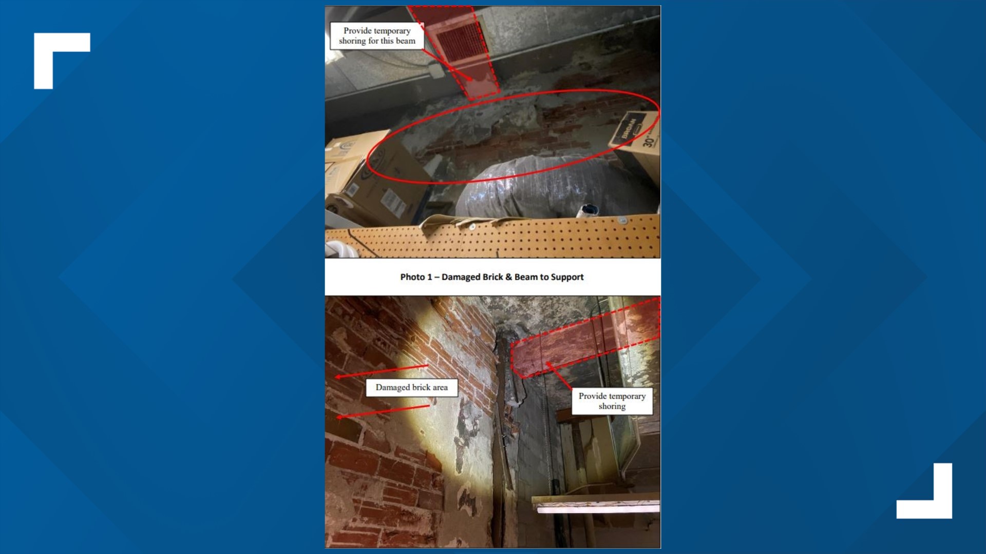 What do Davenport city documents say about collapsed building ...