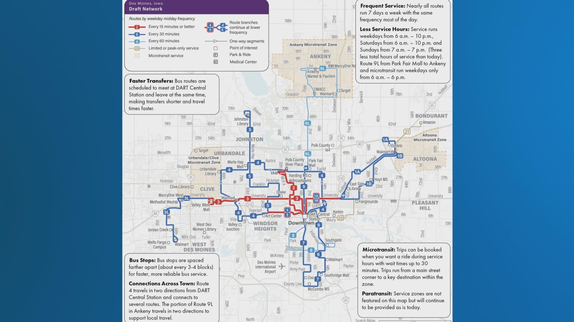 DART releases first draft of 'Reimagine DART' plan | weareiowa.com