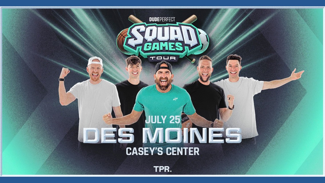 Dude Perfect bringing 'Squad Games' tour to Des Moines | weareiowa.com