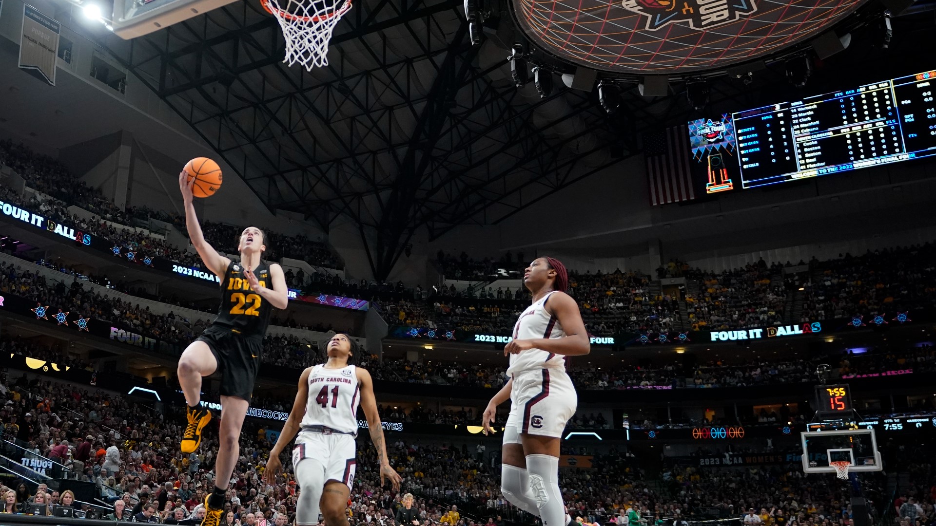 Women's Final Four: Iowa vs. South Carolina final score, recap ...