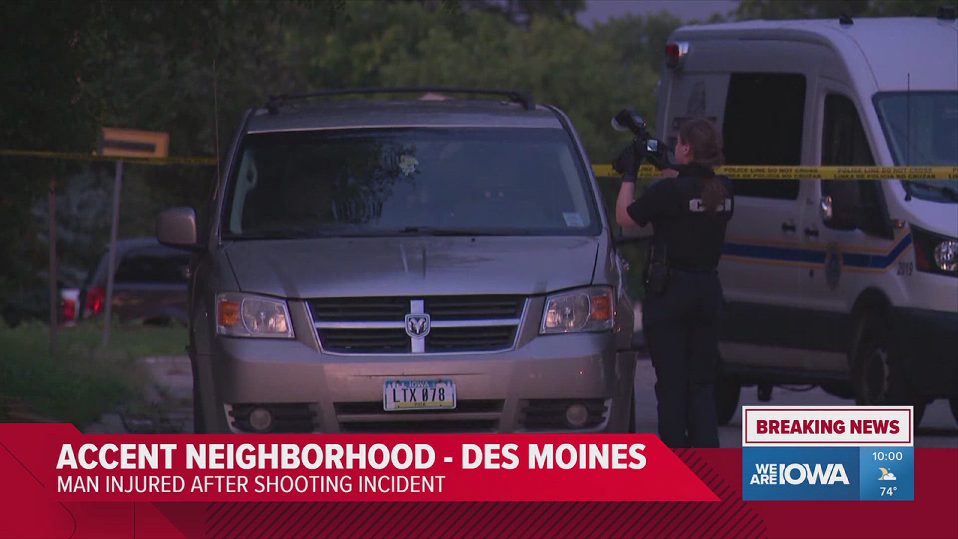 Des Moines shooting leaves 1 injured in Accent neighborhood | weareiowa.com
