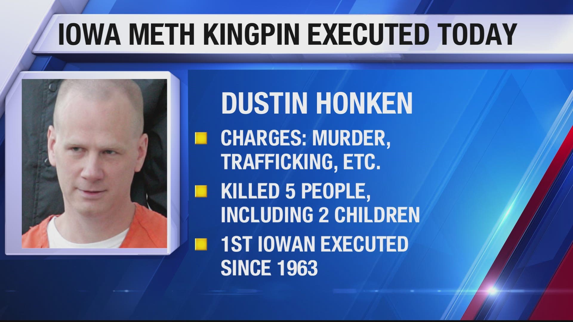 Iowa meth kingpin is third federal inmate executed this week ...