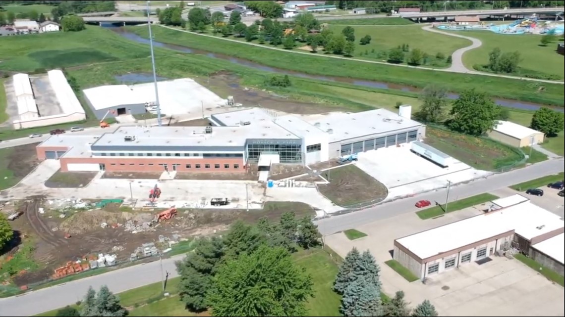 Drone video captures new Marshalltown Fire-Police Dept. building ...