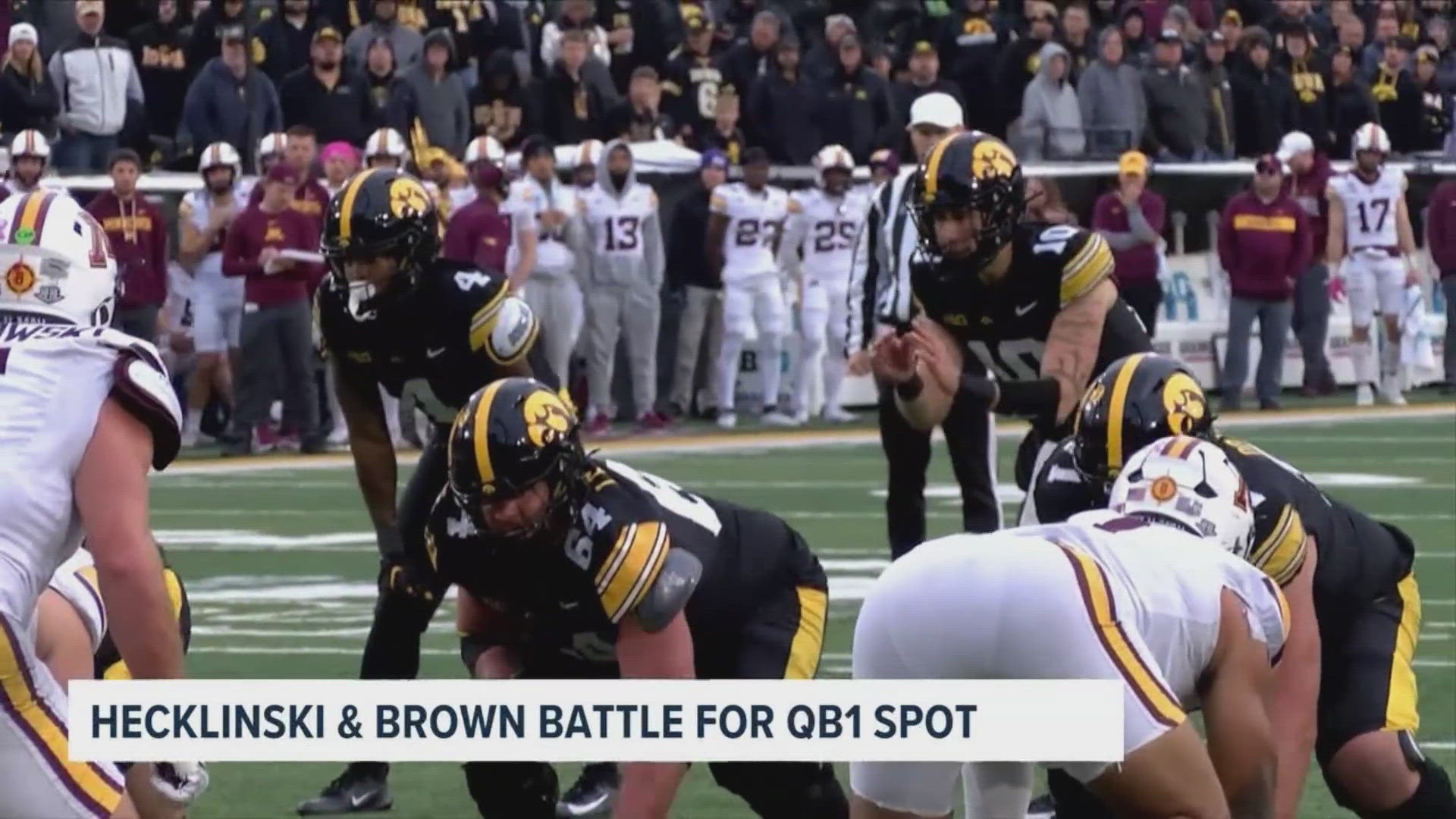 Hank Brown and Jeremy Hecklinski to face off to be Iowa's starting QB ...