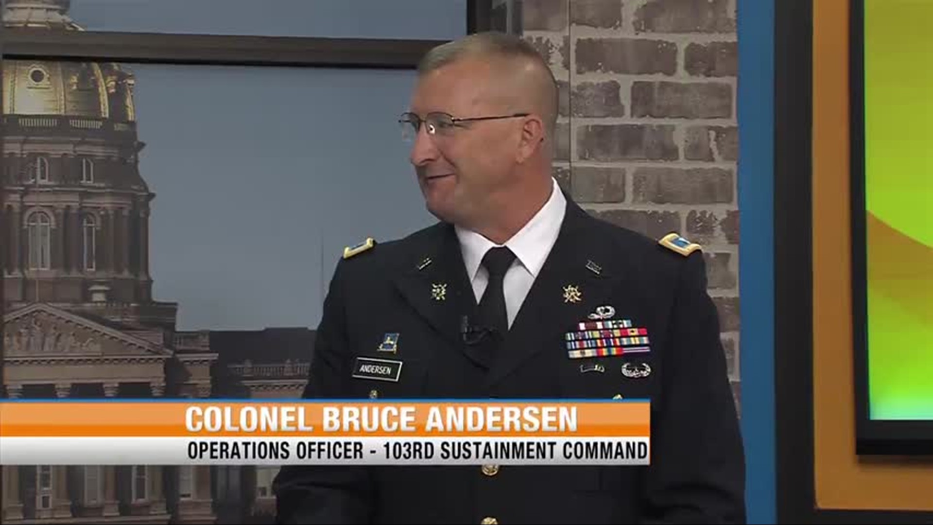 U.S. Army Reserve Colonel Bruce Andersen | weareiowa.com
